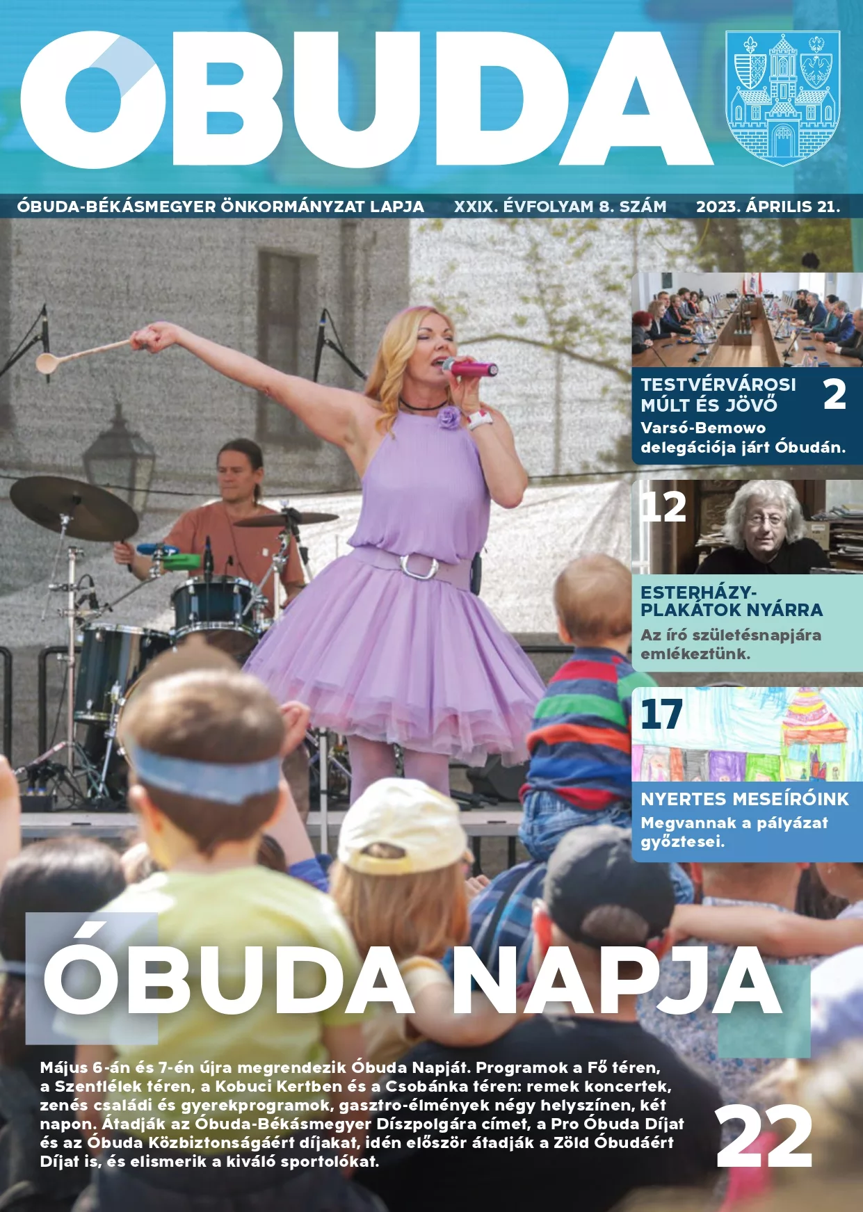 Óbuda újság 2023. évfolyam 8. szám - Obuda.hu